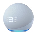 Amazon Echo Dot with Clock | 5th Gen | Cloud Blue | Nanodog.net